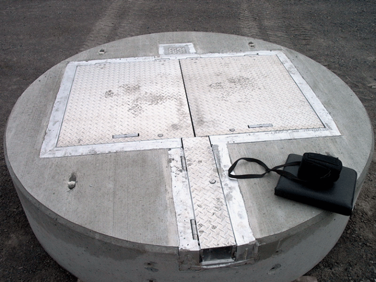 Retrofitting Pump Stations with New Top Slab Hatches - Romtec Utilities