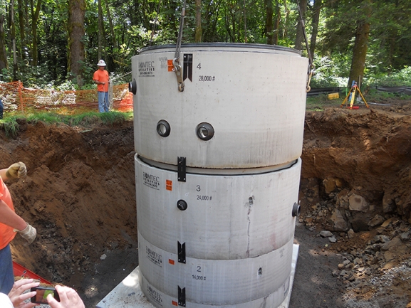 City of Camas, Washington - High Flow Lift Station at Residential ...