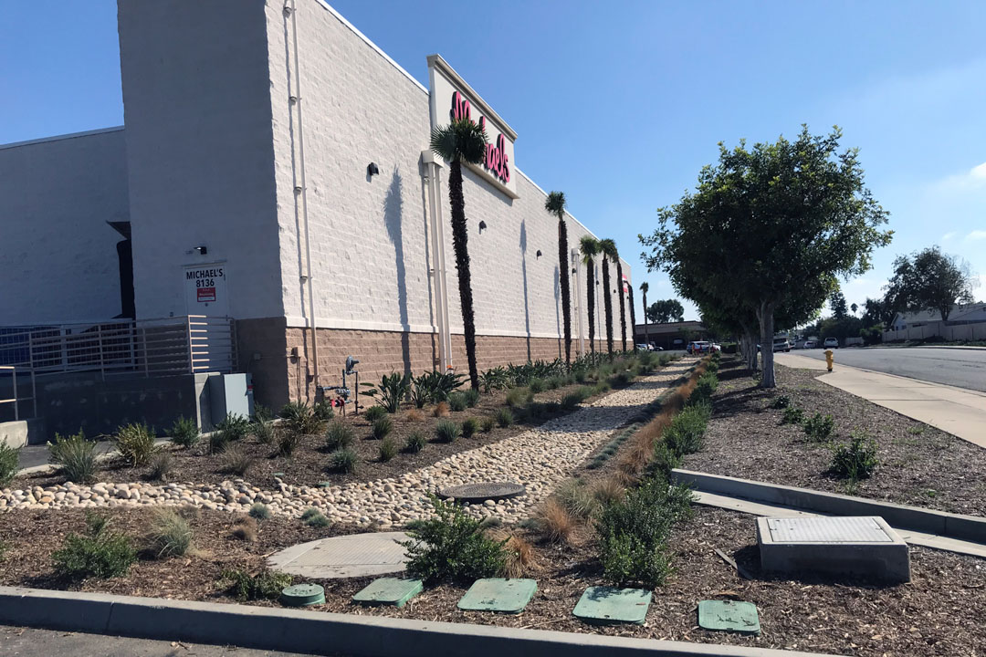 Parking Lot Drainage - Romtec Utilities