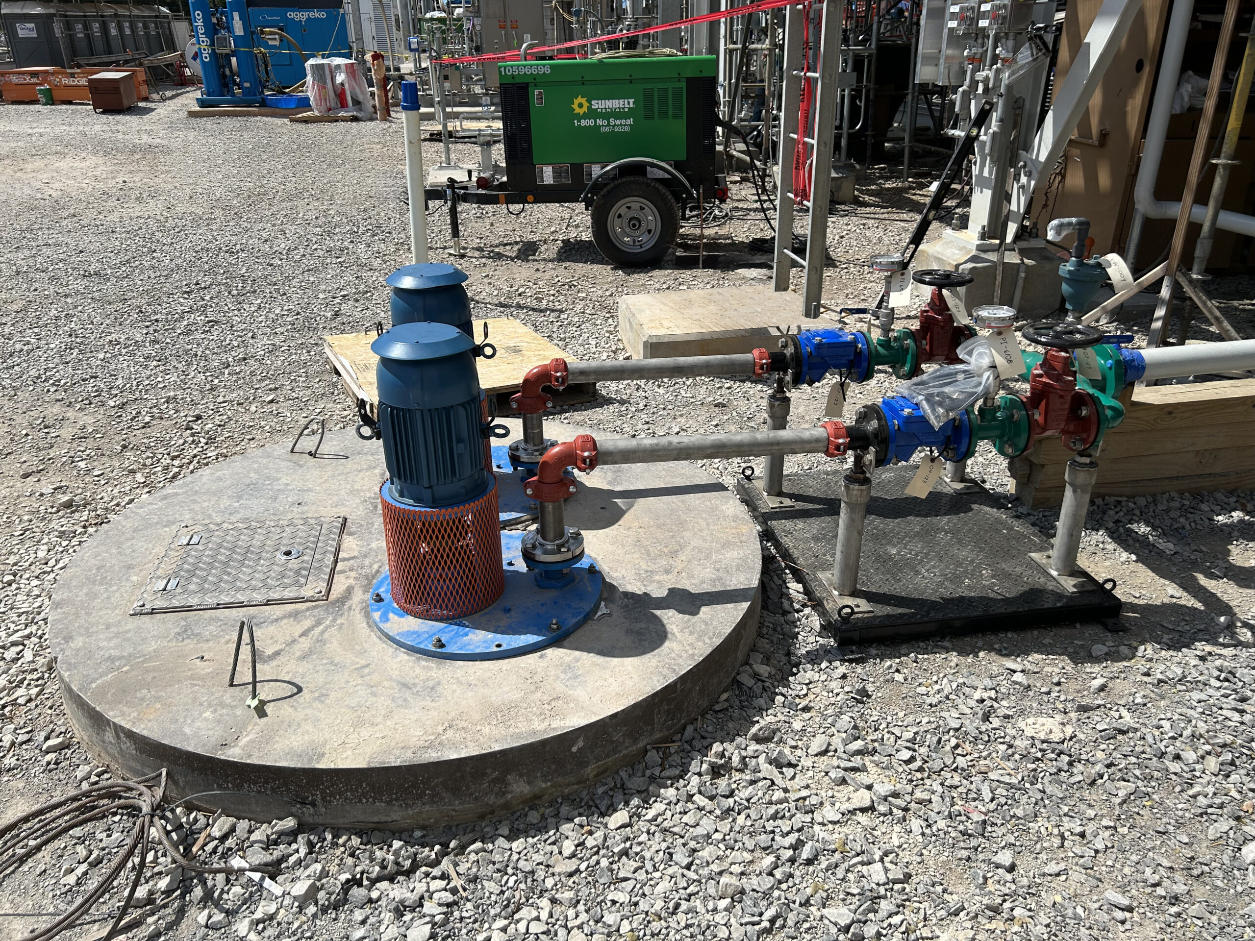 Industrial Pump Station for Linde Mcintosh Facility in Alabama - Romtec ...